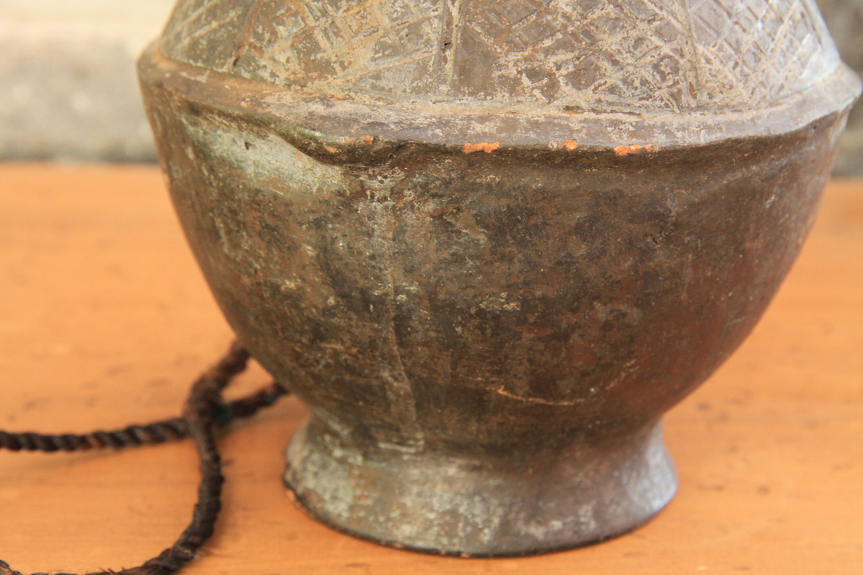 Tribally used in Ethiopia Vintage African Clay Water Pitcher Jug Drink ...