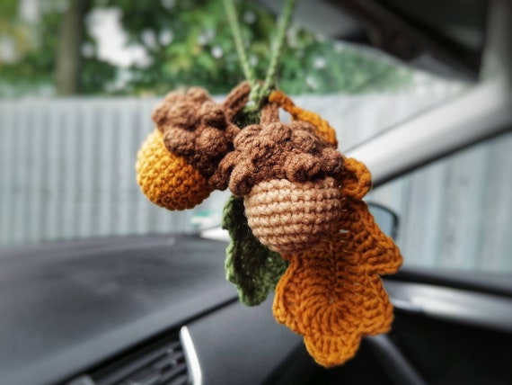 Acorn Car Accessories for Woman Fall Car Decor Cute Car Interior Accessory Etsy