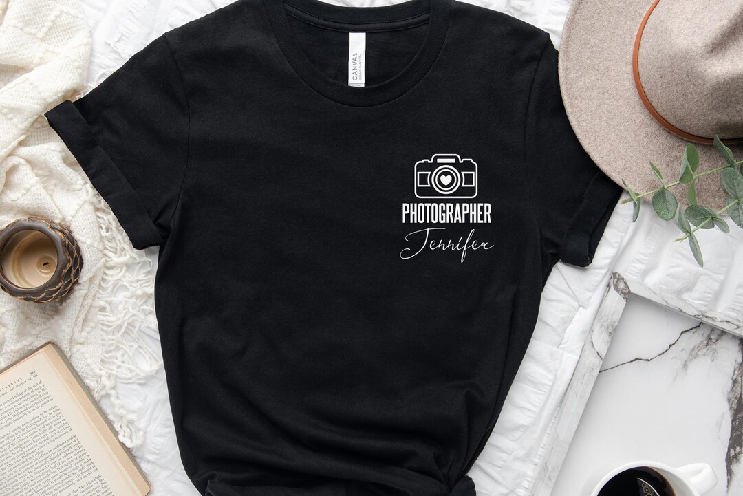 Custom Photography Shirt Personalized Photograher Shirt Wedding ...