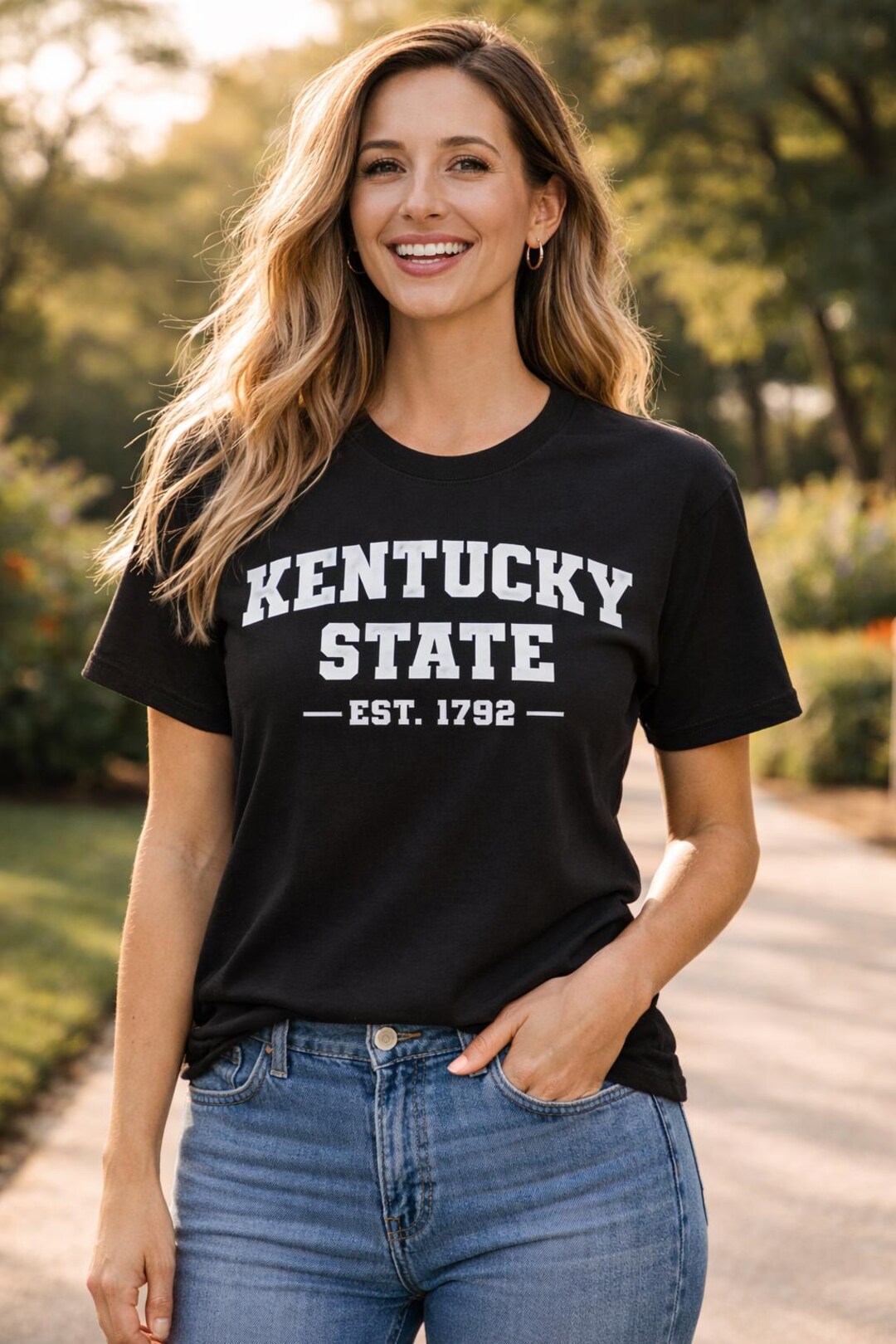 Kentucky Shirt: Retro Groovy State Graphic Tee - Etsy