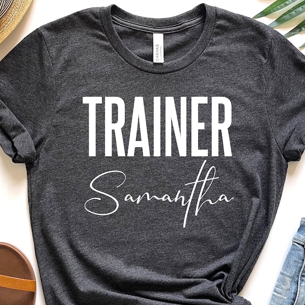 Gym Trainer Shirt - Etsy