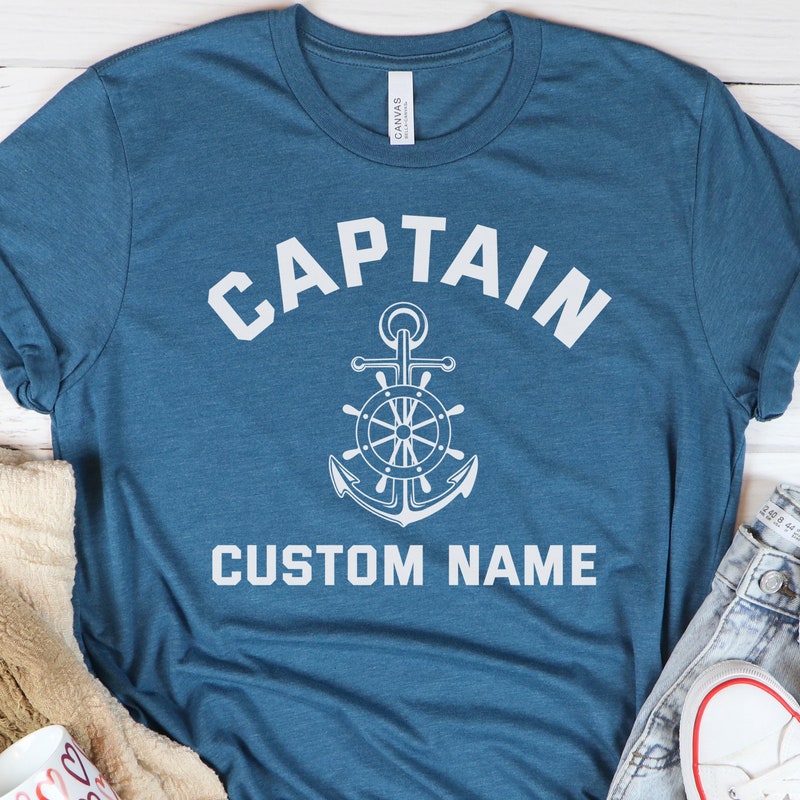Custom Captain Shirts - Etsy