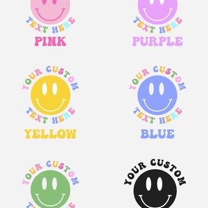 Custom Smiley Face Shirt Vintage Shirt Gift for Women Personalized ...