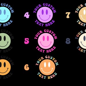 Custom Smiley Face Shirt Vintage Shirt Gift for Women Personalized ...