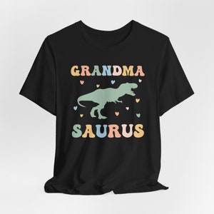 Grandmasaurus Shirt New Grandma Gift Funny Grandmother T Shirt Dino ...