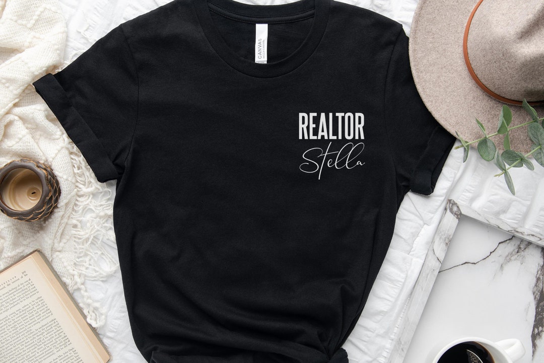 Personalized Realtor Shirt Gift for Real Estate Agent Funny Realtor ...