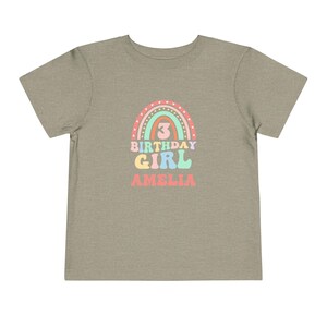 Personalized 3th Birthday Girl Toddler Three Years Old Girl, Custom ...