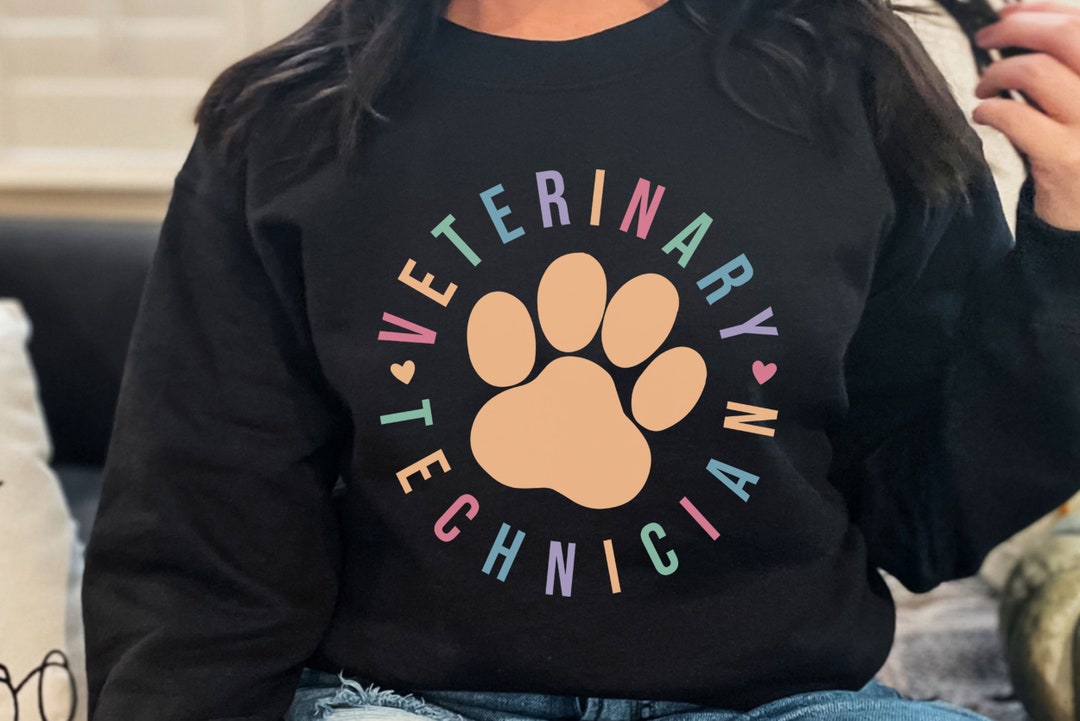 Vet Tech Sweatshirt Equine Vet Tech Gift Vet Med Apparel Vet Tech ...