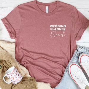 Personalized Wedding Planner Shirt for Party Planner Wedding ...