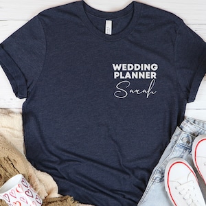 Personalized Wedding Planner Shirt for Party Planner Wedding ...