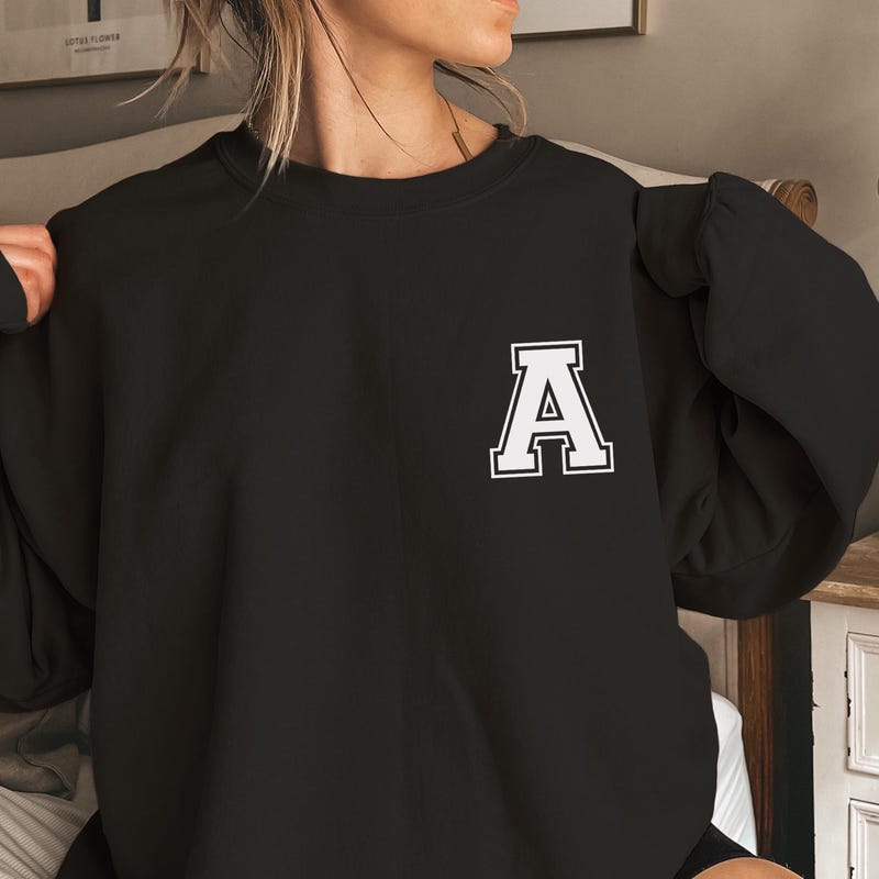 Crew Neck Sweatshirt - Etsy