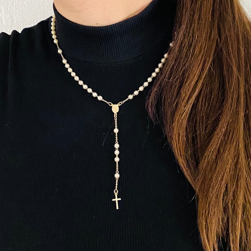 Rosary Necklace - Etsy