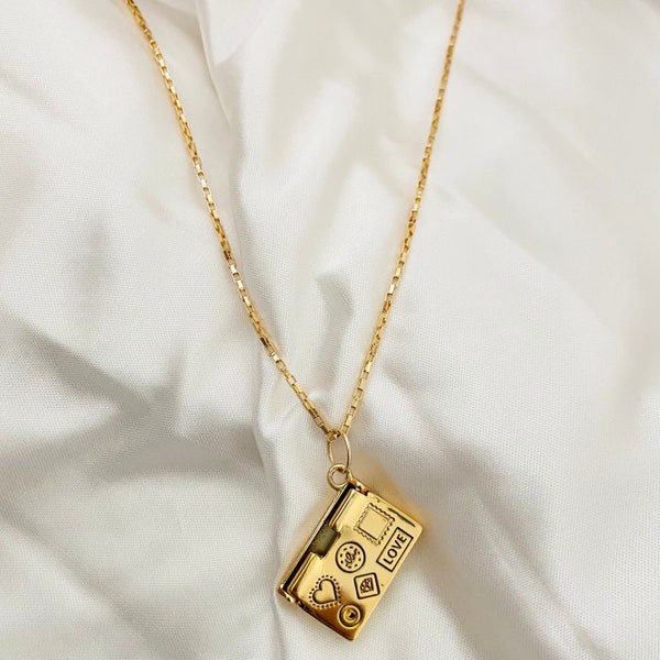 Envelope Necklace - Etsy