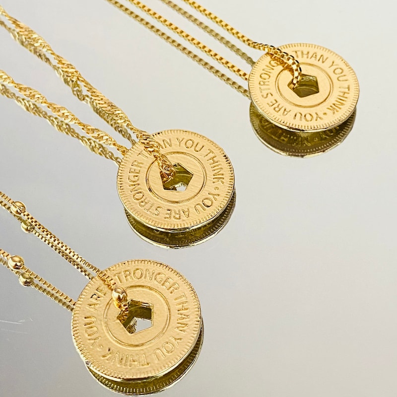 Be Strong Necklace - Etsy