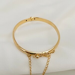 Gold Filled Bangle for Baby, Baby Bangles, Baby Bangle Bracelet, Bangle ...