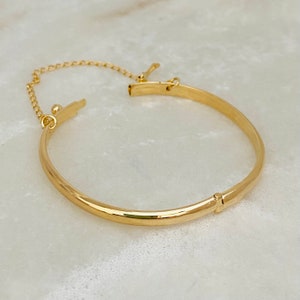 Gold Filled Bangle for Baby, Baby Bangles, Baby Bangle Bracelet, Bangle ...