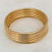 Gold Filled Set of 7 Bangles, Gold Filled Bangle Set, 7 Day Bangles ...