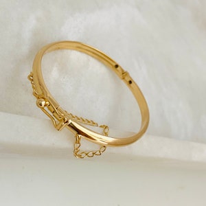 Gold Filled Bangle for Baby, Baby Bangles, Baby Bangle Bracelet, Bangle ...