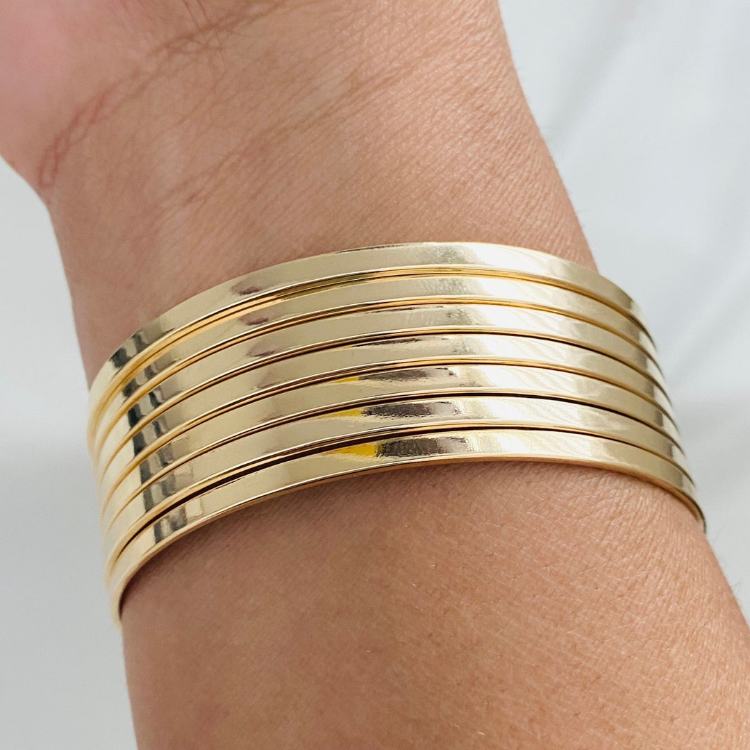 Gold Filled Bangle Set, Bangle Set, Gold Bangle, Gold Filled Bangle Set ...