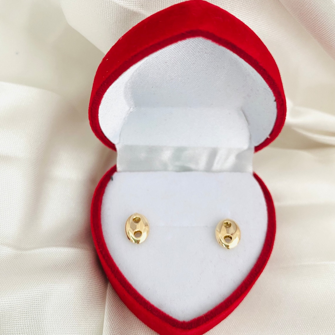 Mariner Puff Stud Earrings Puff Mariner Earrings Mariner - Etsy