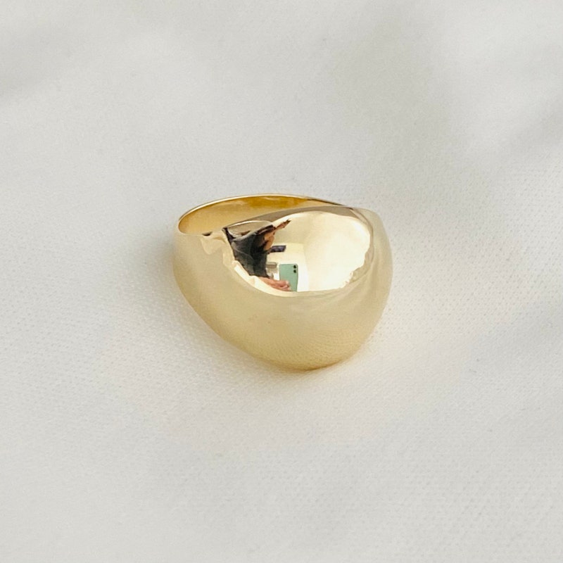 Bold Gold Ring - Etsy
