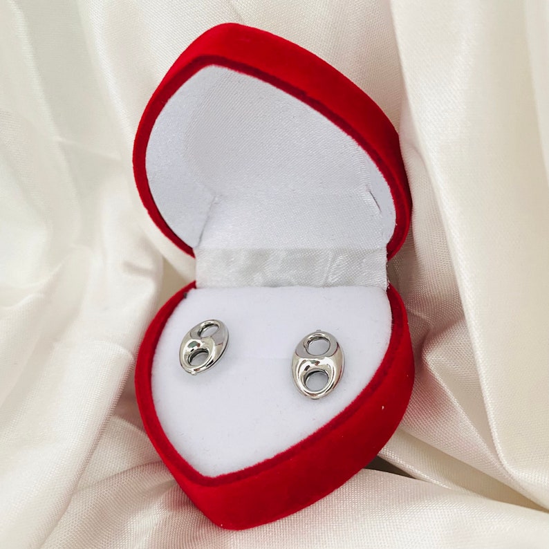 Mariner Puff Stud Earrings Puff Mariner Earrings Mariner - Etsy