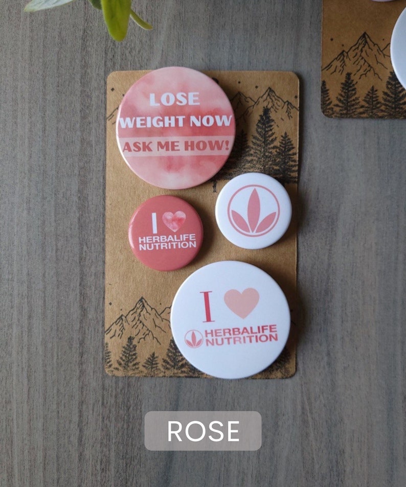 Herbalife Button Pins | Lose Weight Now | HERBALIFE NUTRITION - Etsy