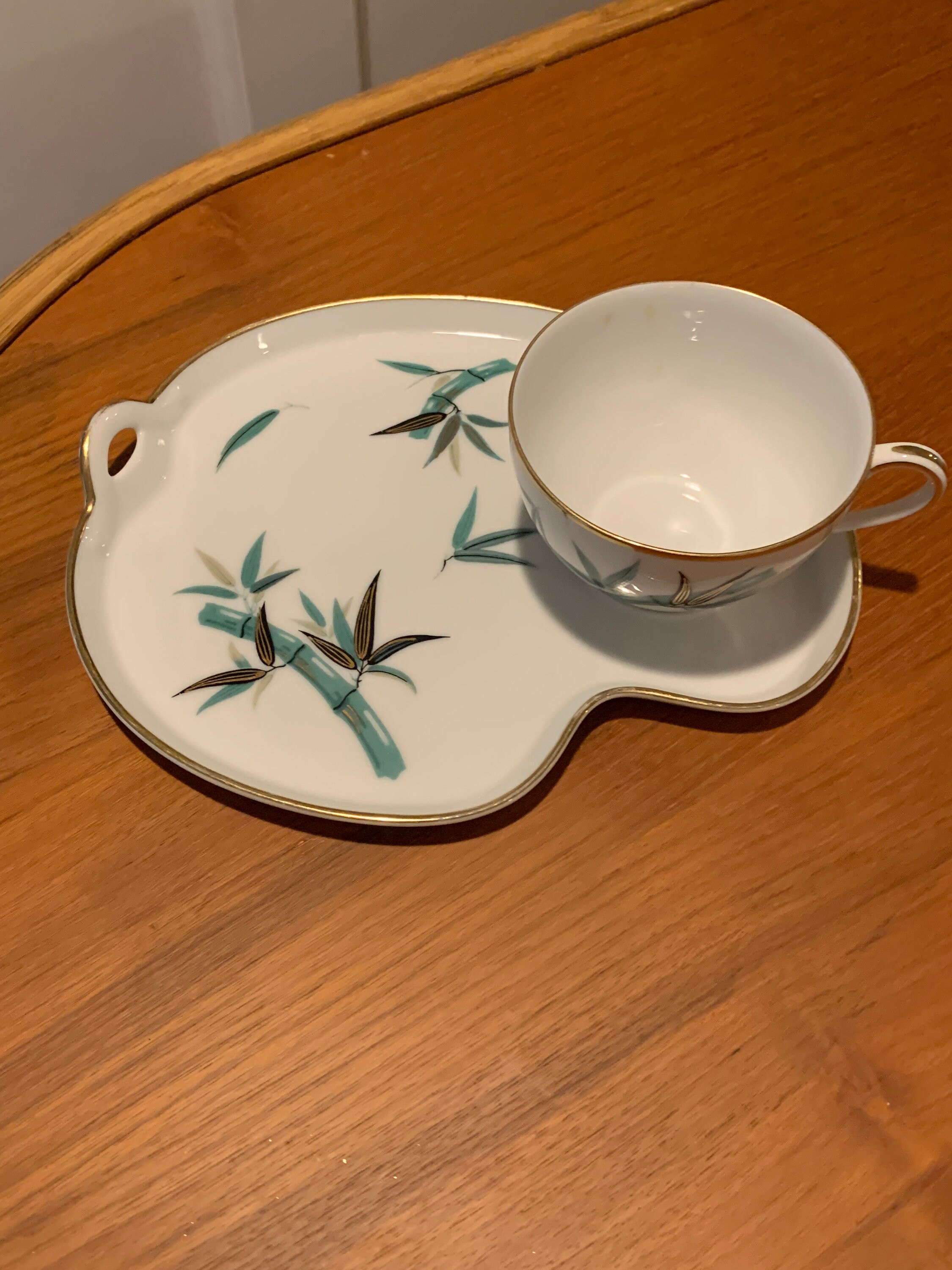 Grand Millennial Vintage Noritake Bamboo Pattern Luncheon Set - Etsy