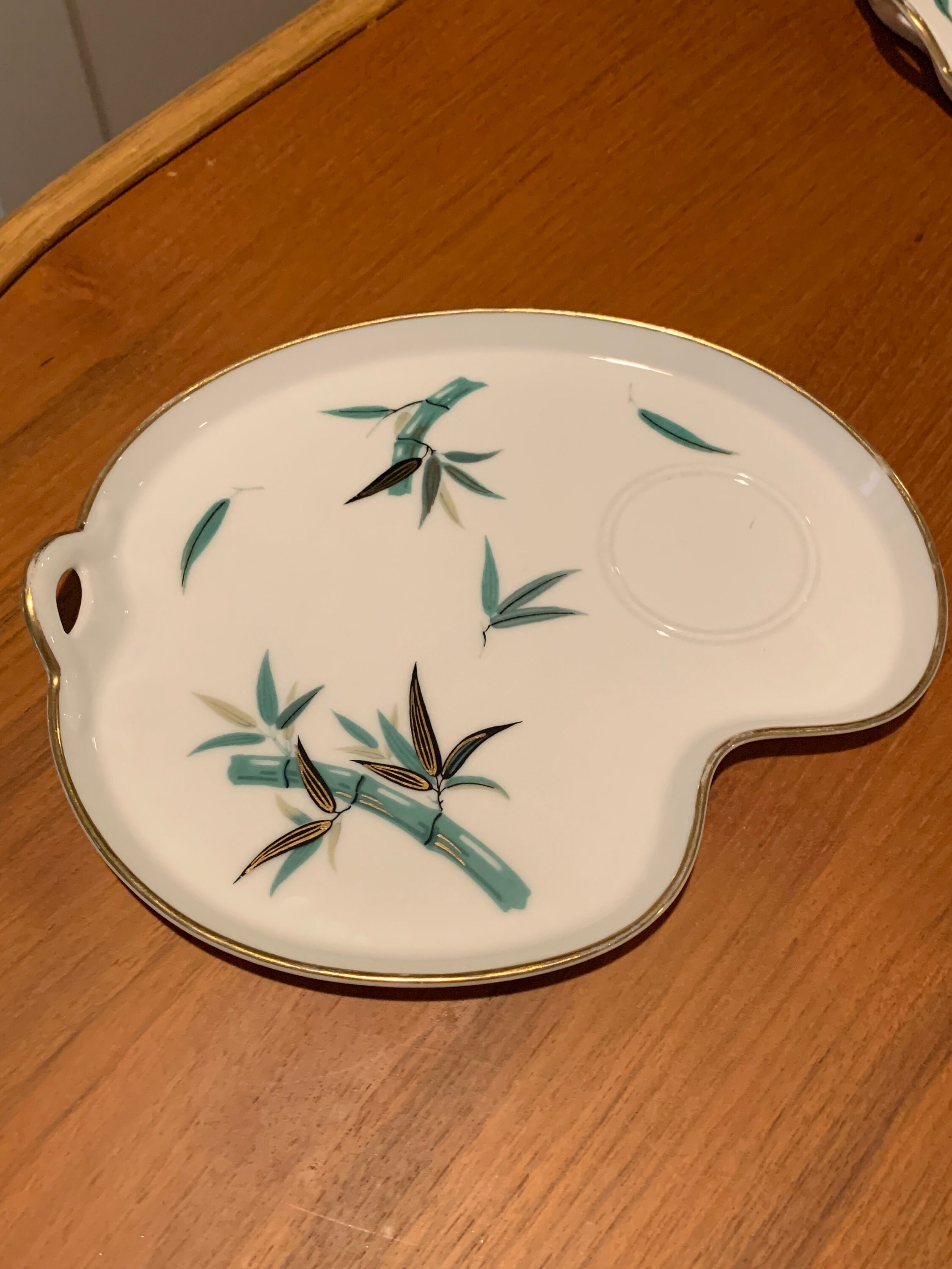 Grand Millennial Vintage Noritake Bamboo Pattern Luncheon Set - Etsy