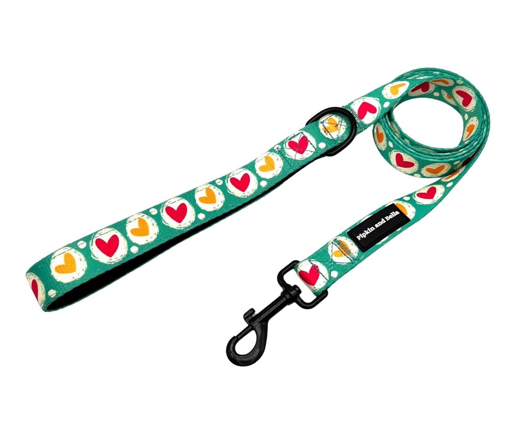 Heart 2 Heart Dog Clip Lead Leash Dog Lead Puppy Lead Dog - Etsy UK