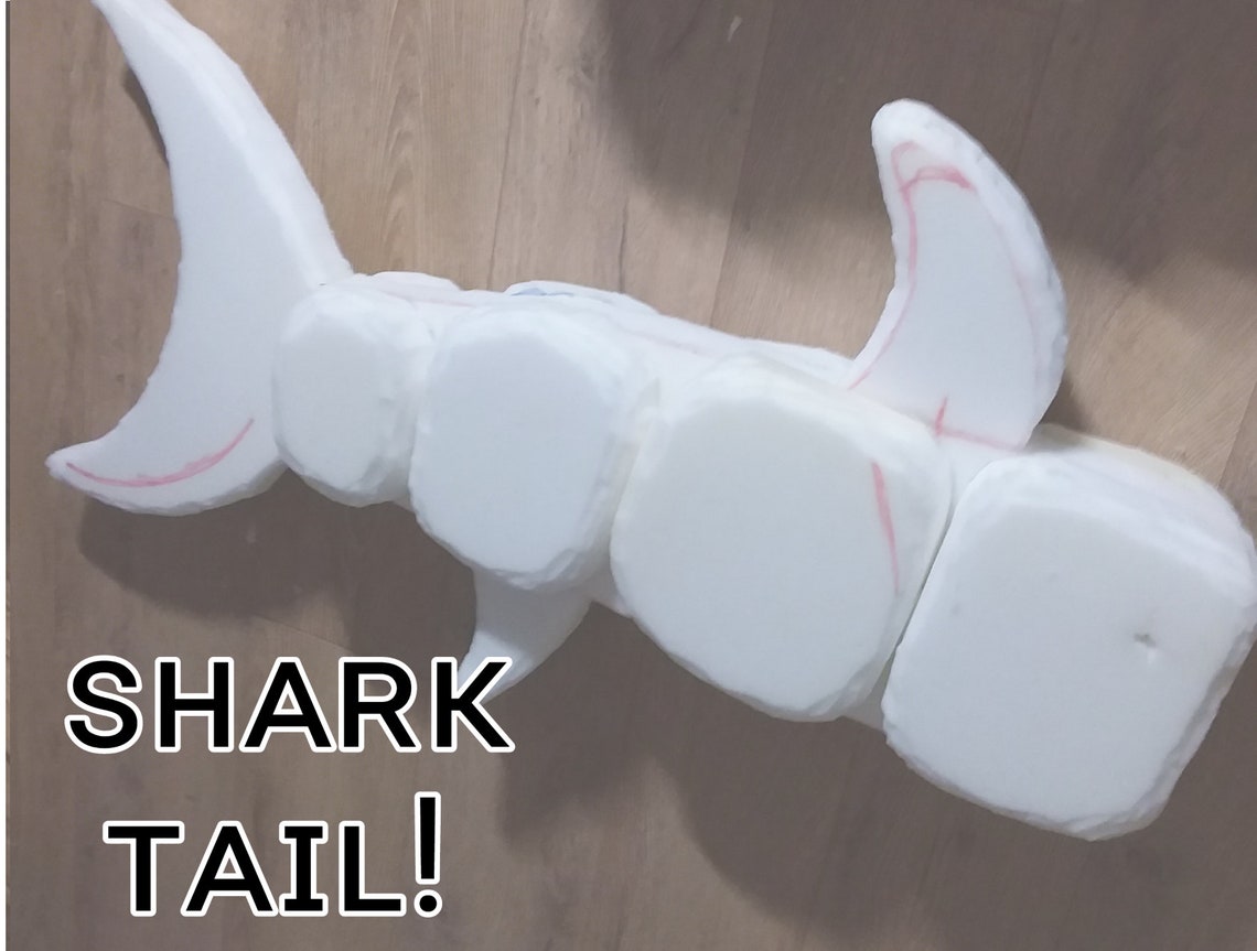 Furry hypermotion tail shark raptor hyper motion fur suit | Etsy
