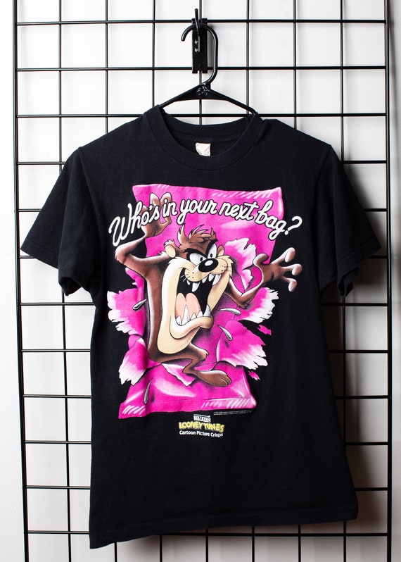 Vintage Taz Mania LOONEY TUNES Warner Bros Graphic T … - Gem