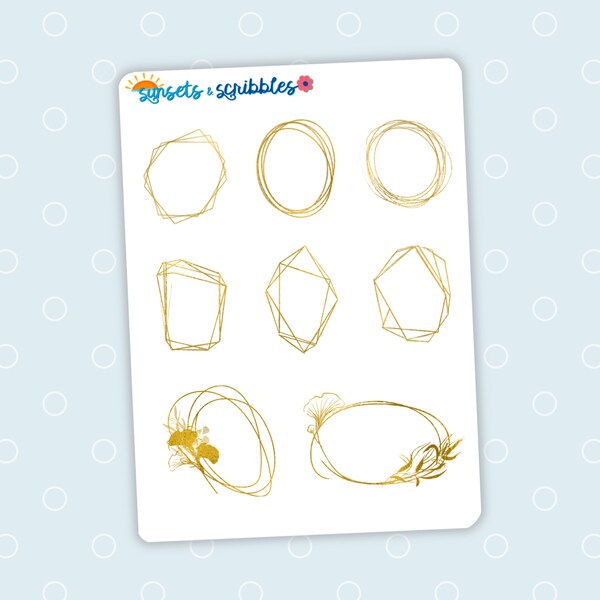 Frame Stickers - Etsy