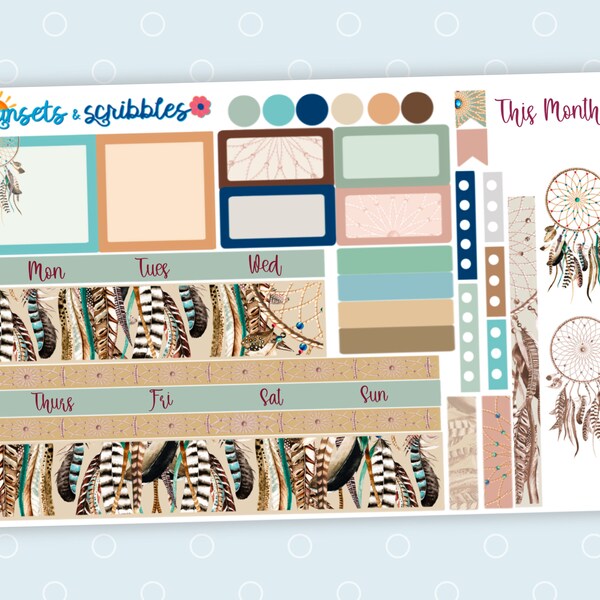 Feather Bullet Journal - Etsy