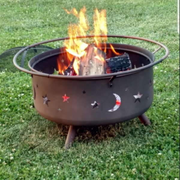 Outdoor Fire Pit - Etsy UK