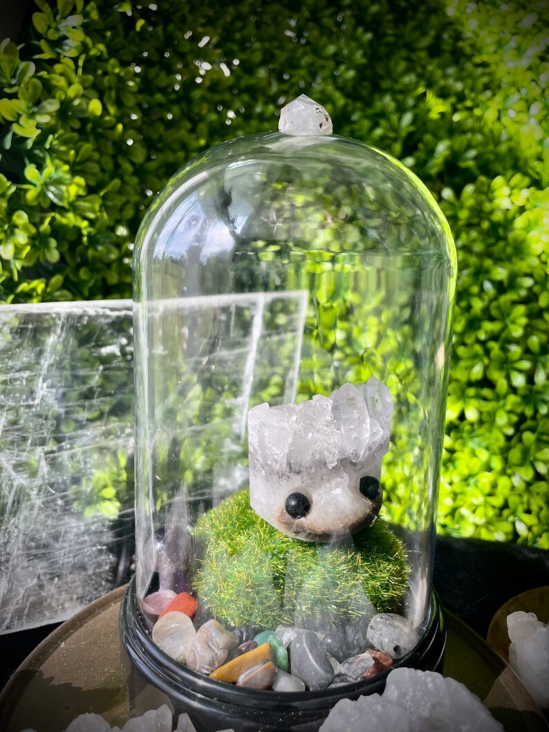Crystal Critter Crystal Hedgehog Crystal Pet Crystal - Etsy