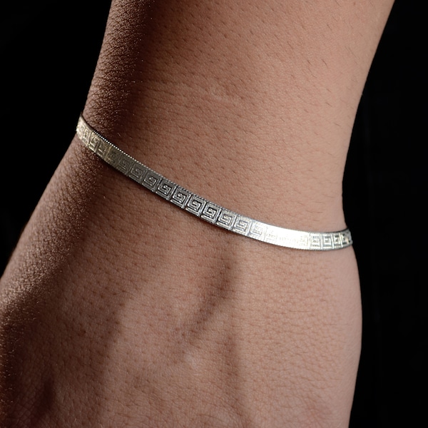 Herringbone Bracelet - Etsy