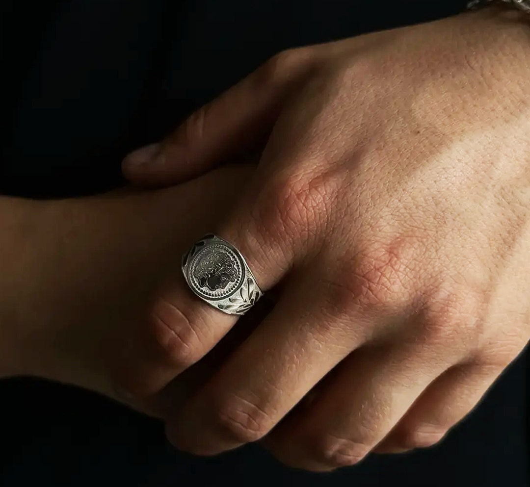 Ancient Greek Ring ,925 Sterling Silver,mythology Ring ,greek Mythology ...