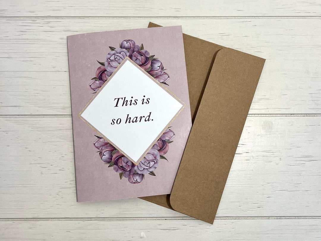 That's What She Said Funny Sympathy Card Death of a Loved One Dark ...