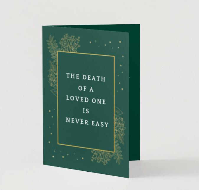 Funny Sympathy Card - Printable - Inheritance - Death of a Loved One ...