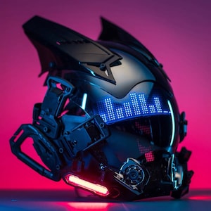 Cyberpunk Mask Cosplay Mask. Personality Metaverse Robot Mask ...