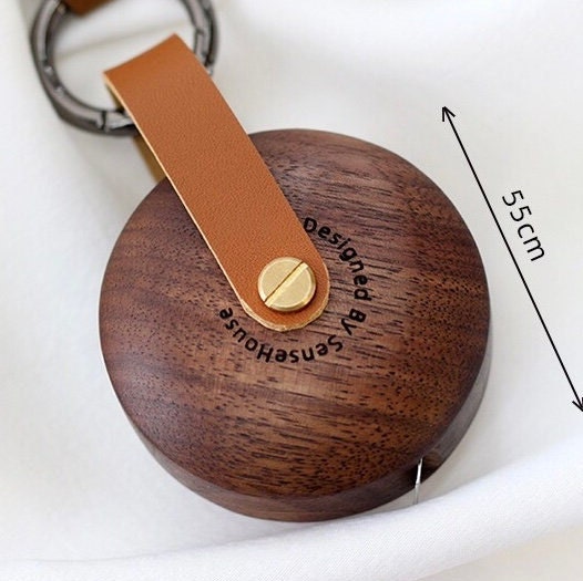 Original Black Walnut Tape Measure Solid Wood Mini Handy Tape - Etsy