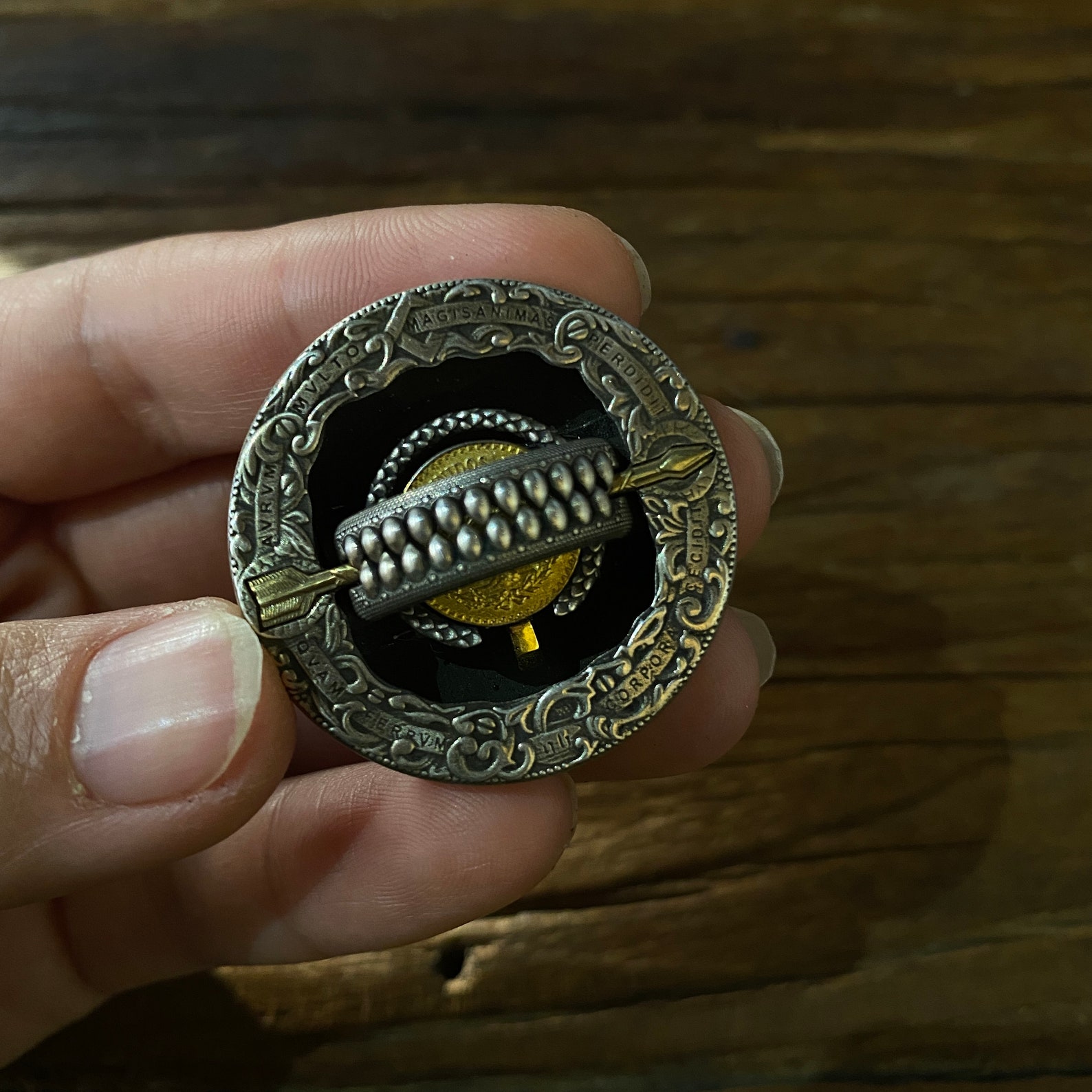 Roman Booteen's Trap With the Golden Bait Tooth Trap Hobo Nickel - Etsy