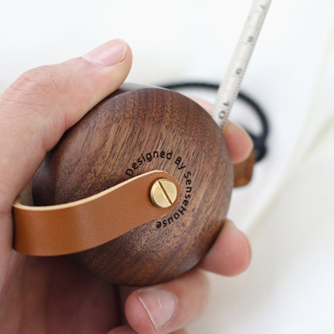 Original Black Walnut Tape Measure Solid Wood Mini Handy Tape - Etsy