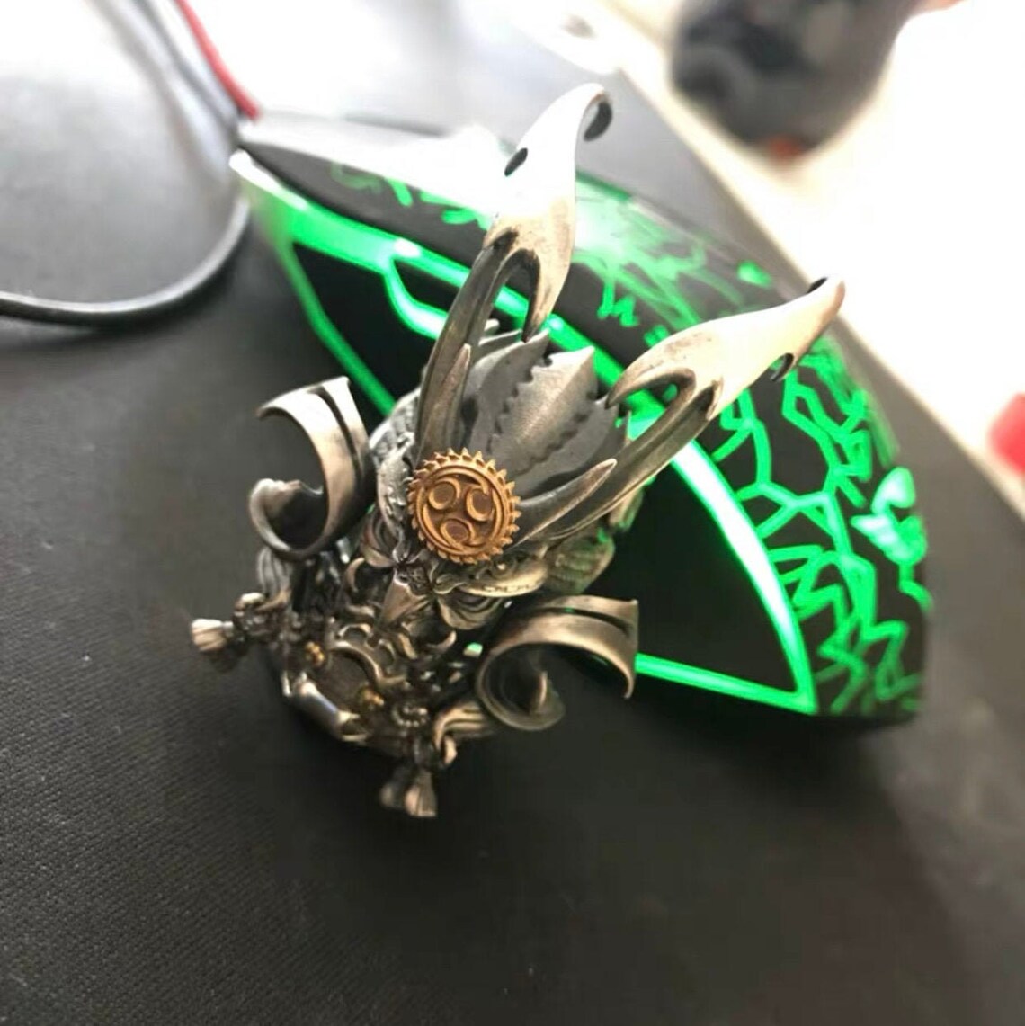 Silver Samurai Ring Solid Silver Samurai Ring Mens Samurai | Etsy UK