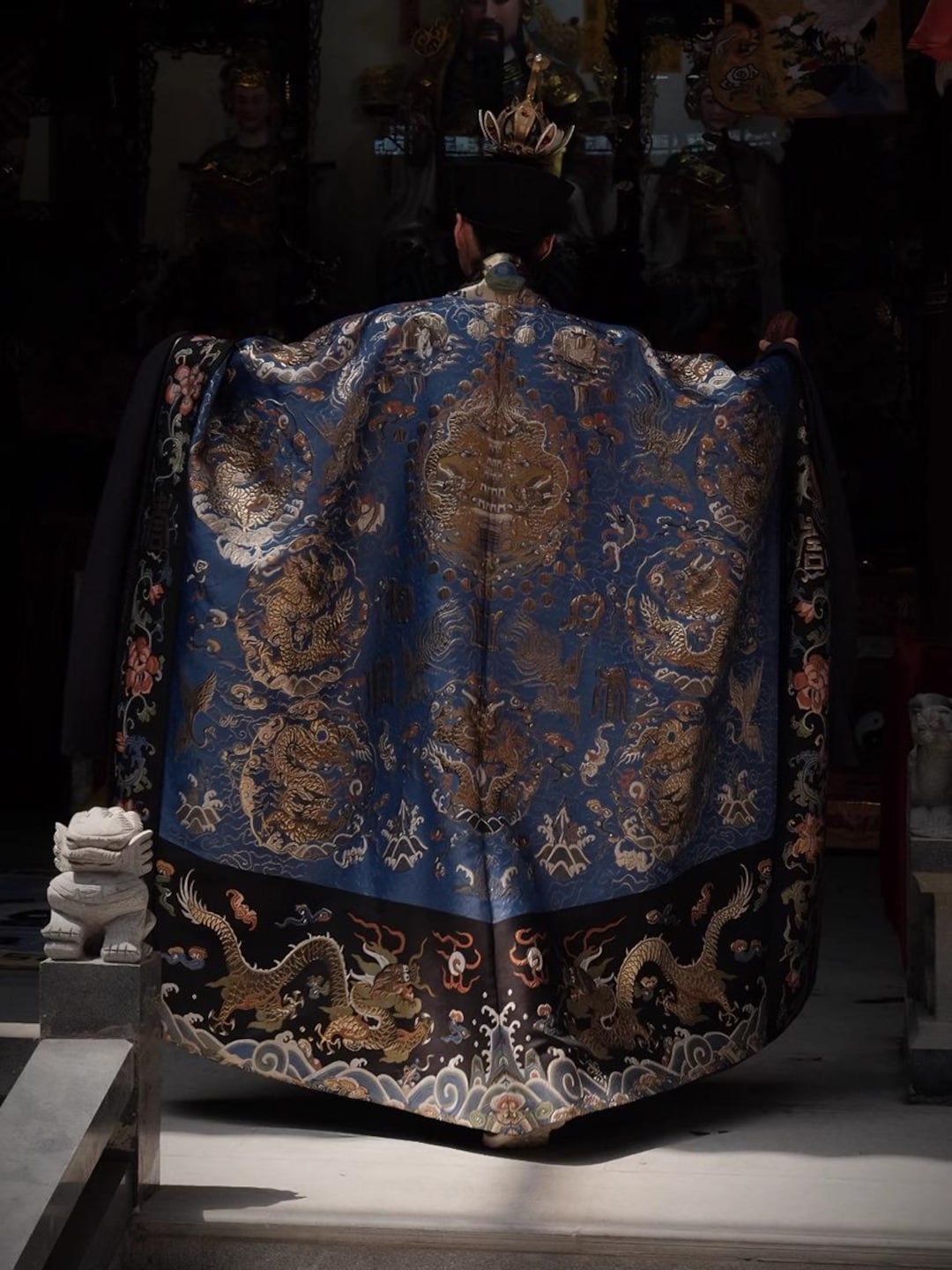 Restore the JIULONG Robes Taoist High Official Robes Taoist Robe Taoist ...
