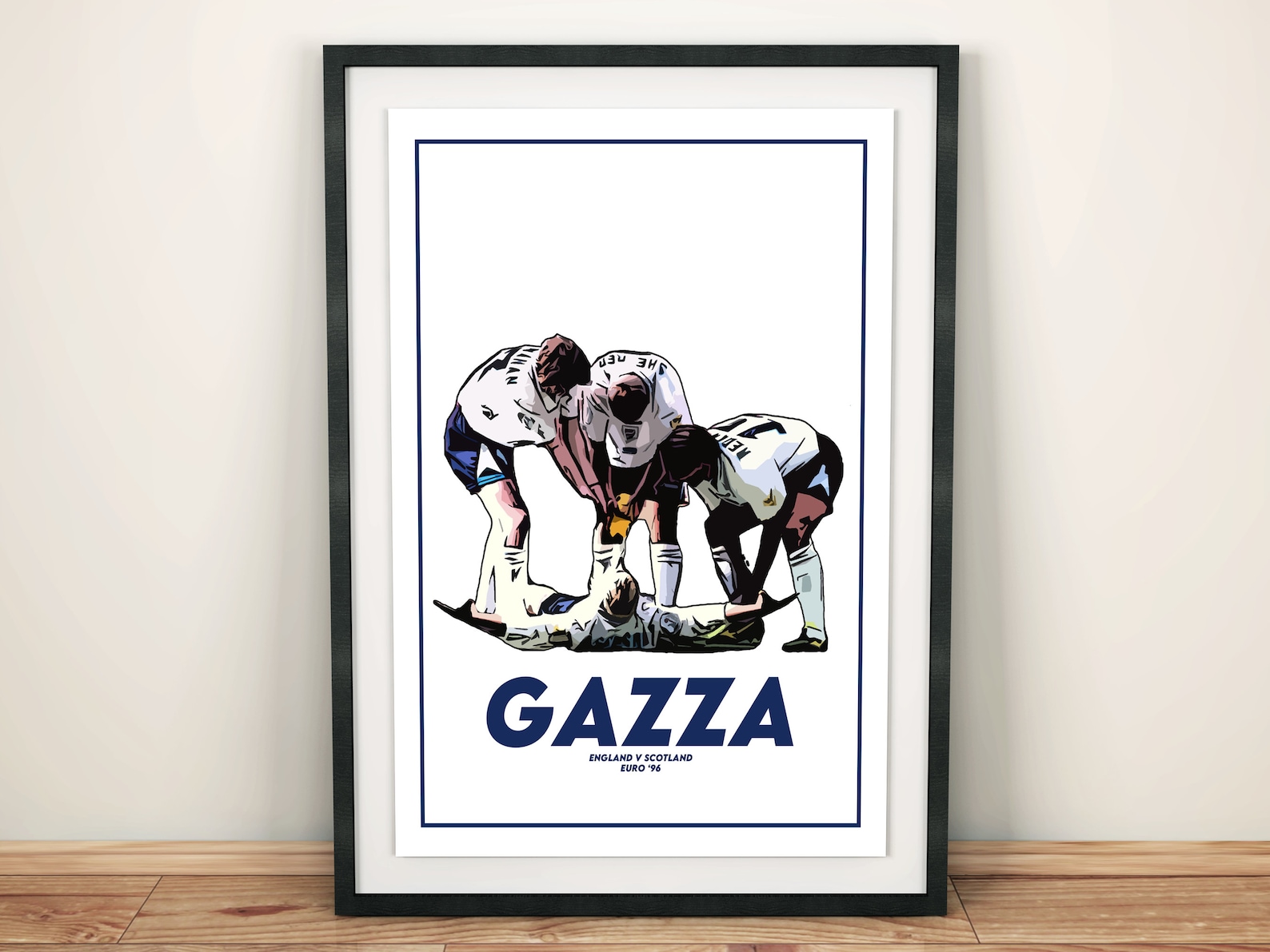 Paul Gascoigne Gazza, Dentist's Chair, Euro 96 | Wall Art | Home Decor ...