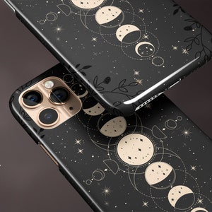 Moon Phases Celestial iPhone 14 13 12 11 Pro Max Case iPhone X - Etsy