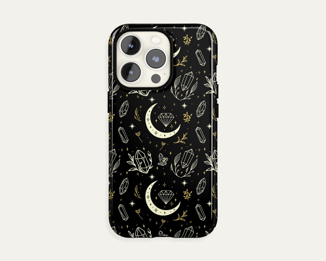 Moon Diamond iPhone 12 11 Pro Case Stars Celestial Phone Case, iPhone ...