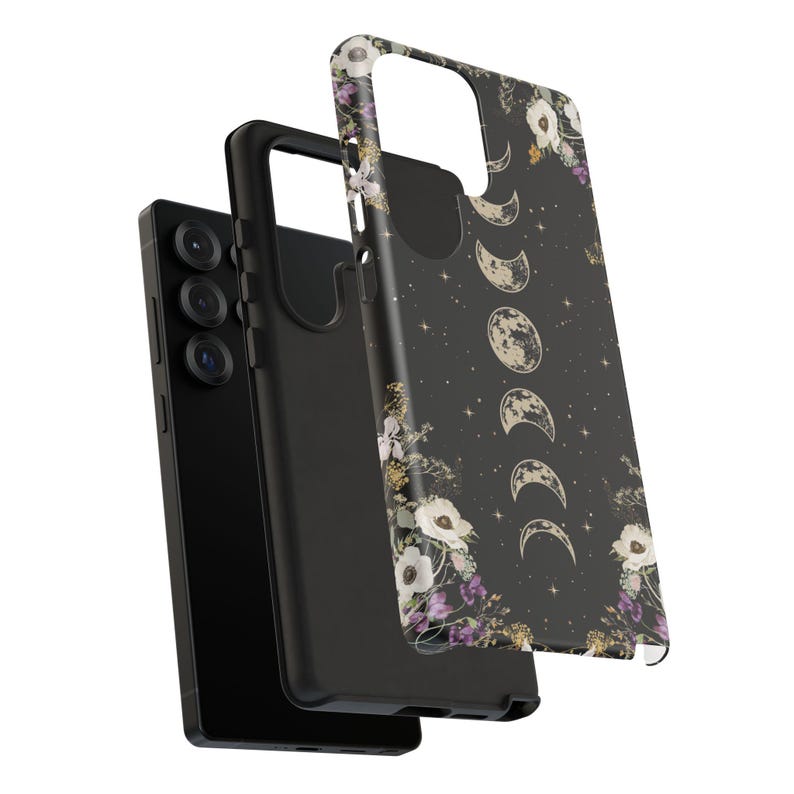 Moon Phase Phone Case S25 S24 S23 S22 S21 Plus Ultra, Galaxy S25 Ultra ...